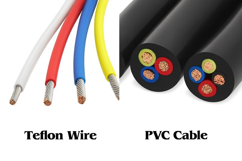 PVC vs Teflon Insulated Wire:Which Is Better for Your Application?