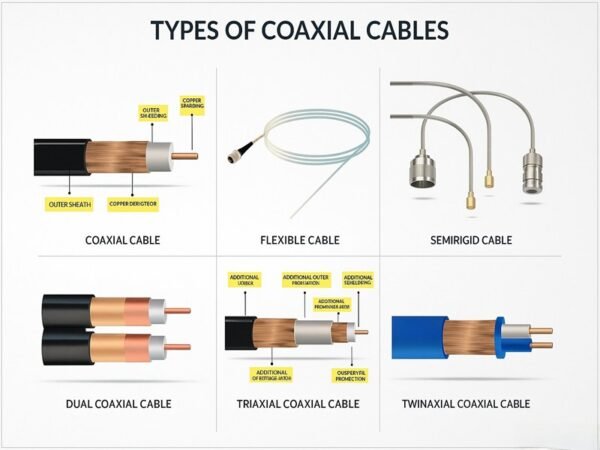 Types of Coaxial Cables — Guide to RG, LMR, and Custom Options