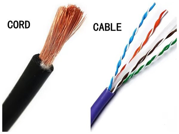 Cord vs Cable:Key Differences and Which One Do You Need?