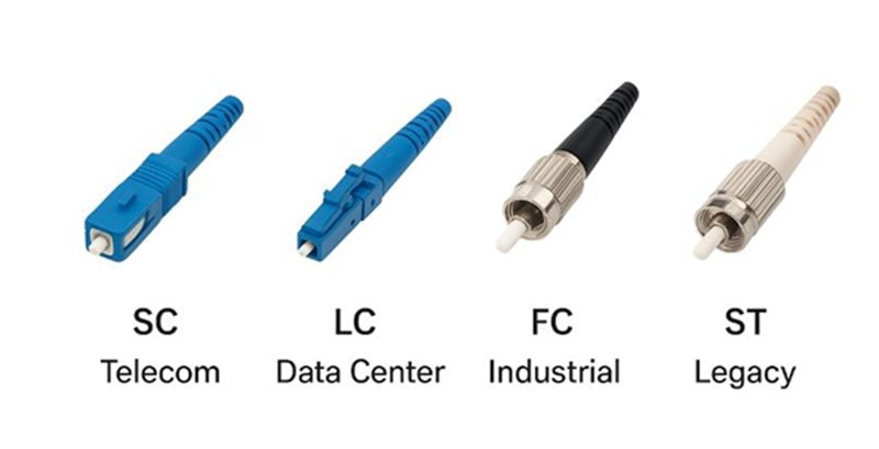 OFC Connector Types: A Complete Guide to Optical Fiber Connectors