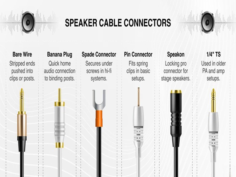 Speaker Cable Plug Types: Complete Guide for Any Audio Setup